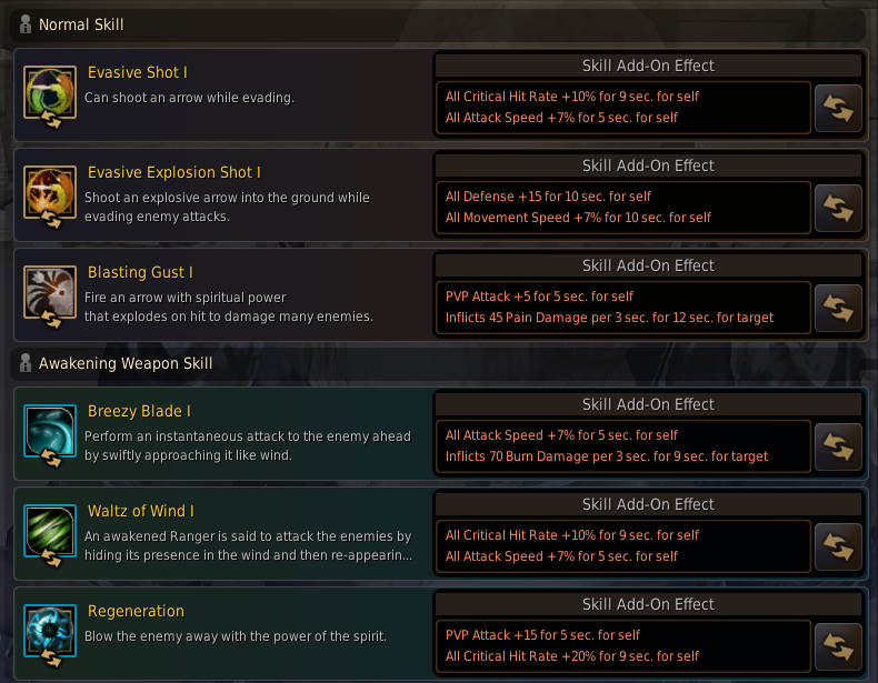 Ranger Awakening Addons. : r/blackdesertonline